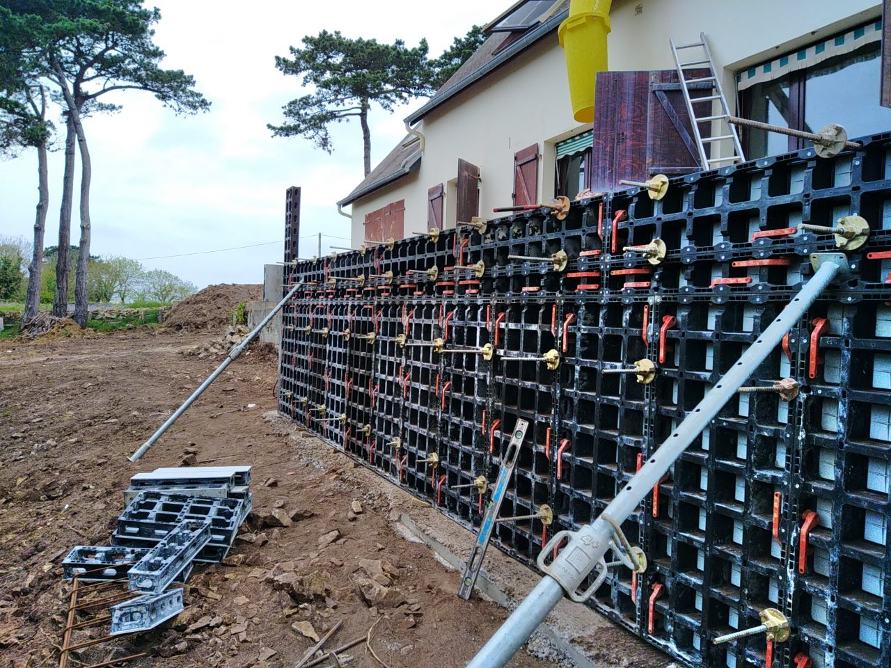 Mur de soutènement : nos réalisations autour de Lannion